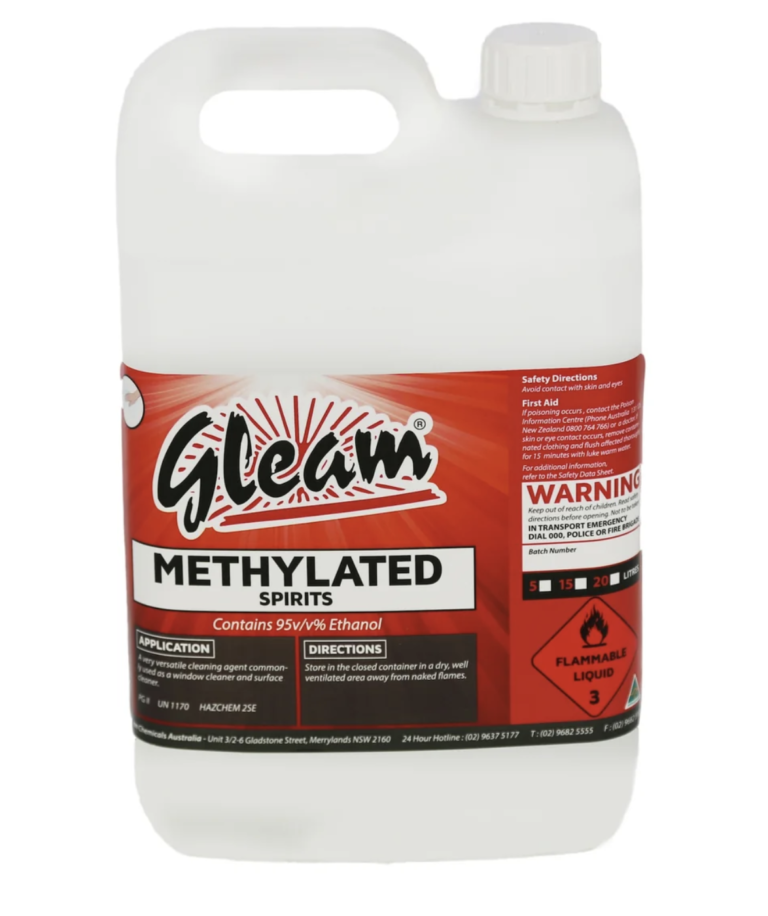 The Power of Methylated Spirits: Gleam’s Expert Guide – Gleam Chemicals